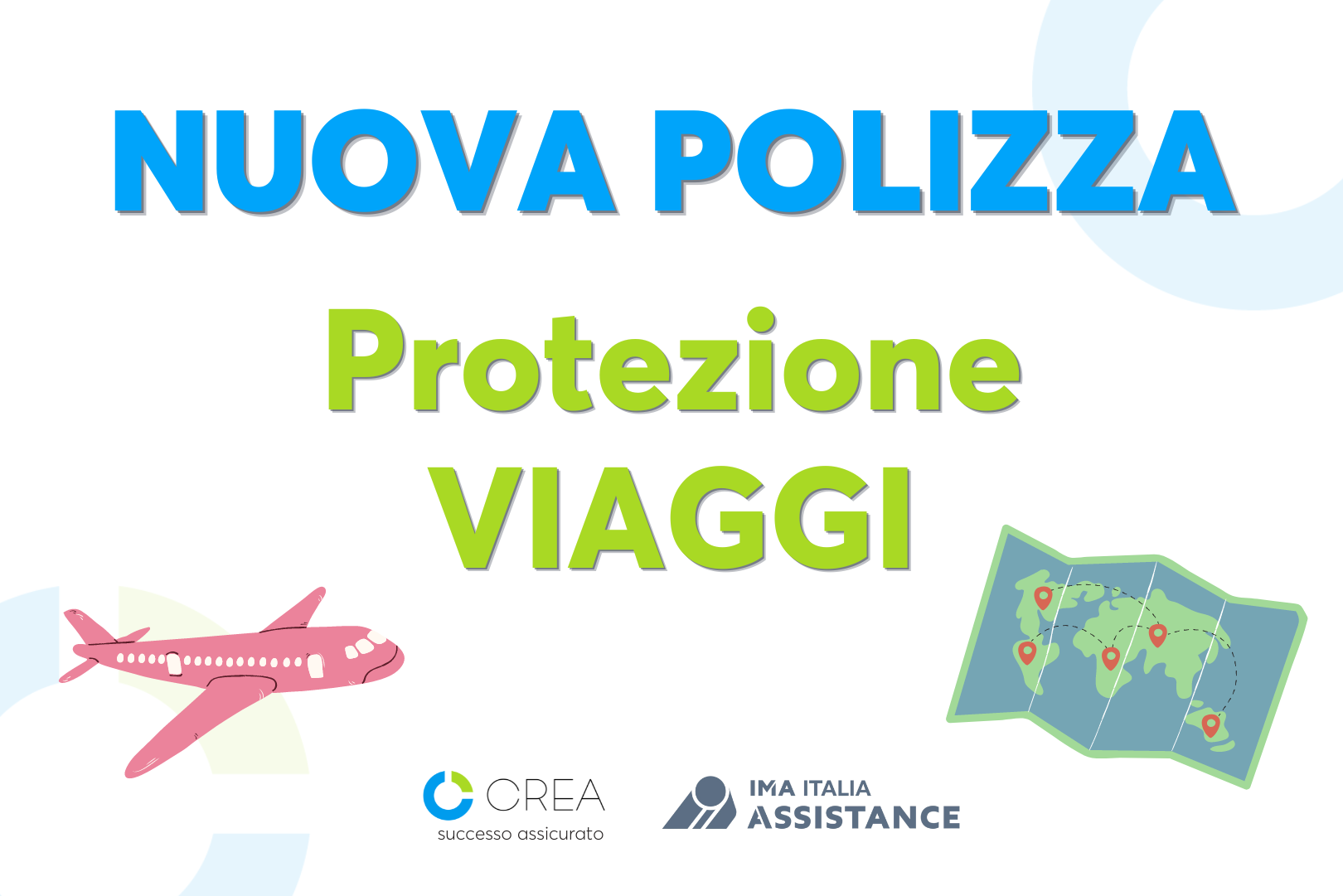 “Assicurazione Viaggio Singolo CREA” nuova partnership con IMA Assistance